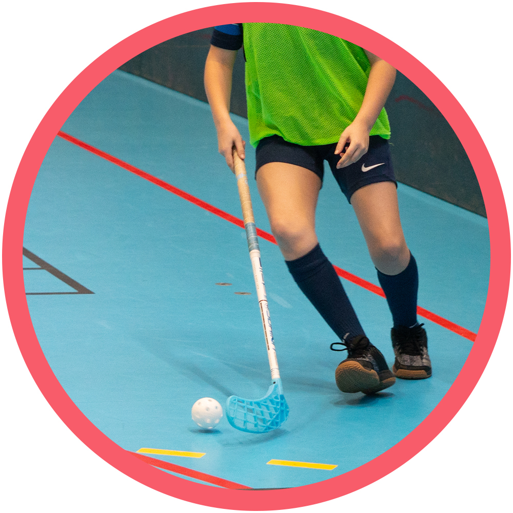 Innebandy - bollar och innebandymål