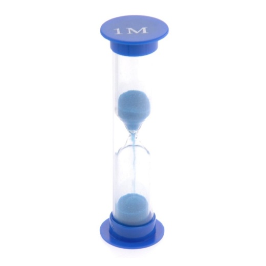 Timglas 1 minut