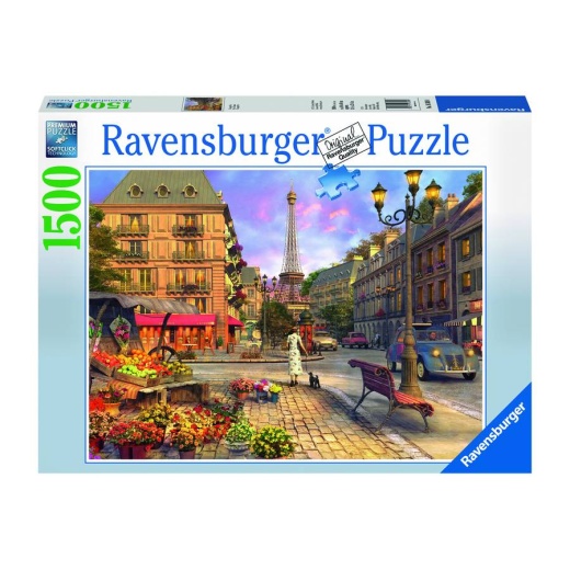 Ravensburger pussel: Vintage Paris - 1500 bitar