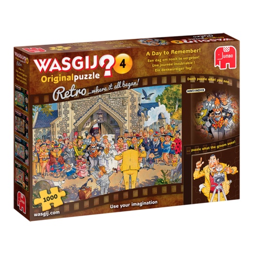 Wasgij? Original #4 Retro - A day to remember 1000 Bitar