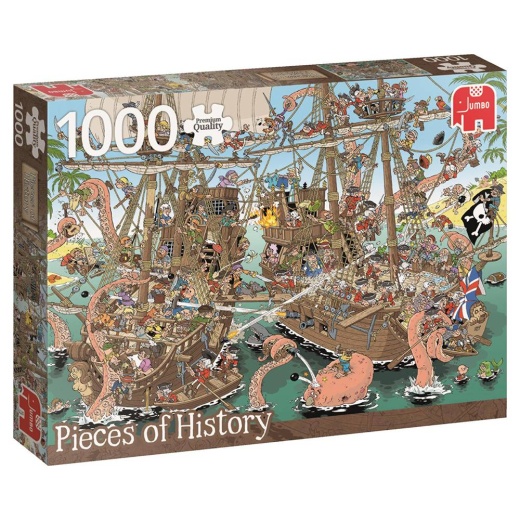 Jumbo - Pieces of History - The Pirates 1000 bitar Jumbo - Pieces of History - The Pirates 1000 bitar