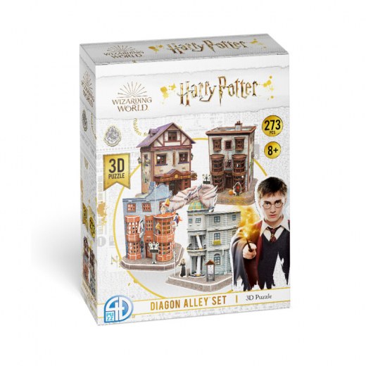 4D Model Kit - Harry Potter Diagon Alley 273 Bitar