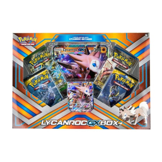 Pokémon TCG: Lycanroc-GX Box - present/presenttips
